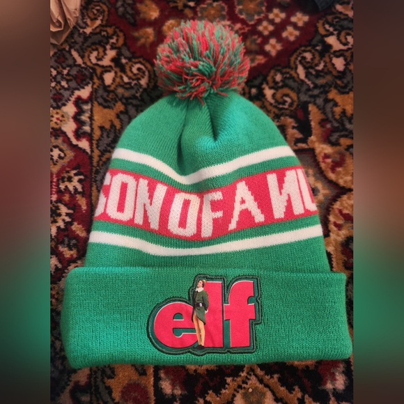 ELF | Accessories | Elf Movie Hat Son Of A Nutcracker Knit Cap Beanie W ...